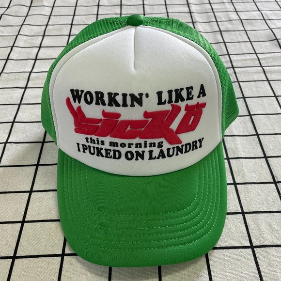 Ian Connor Sicko | Accessories | Ian Connor Sicko Laundry Trucker Hat ...